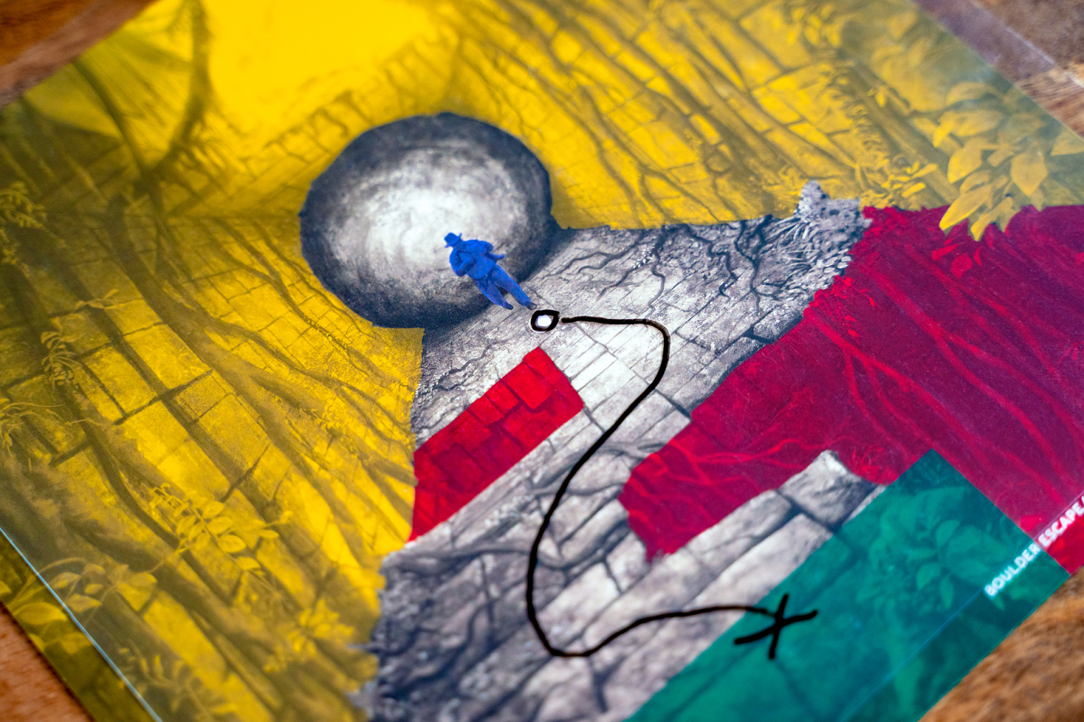 Indiana Jones Cryptic: Solve Puzzles and Draw Paths Across Three ...