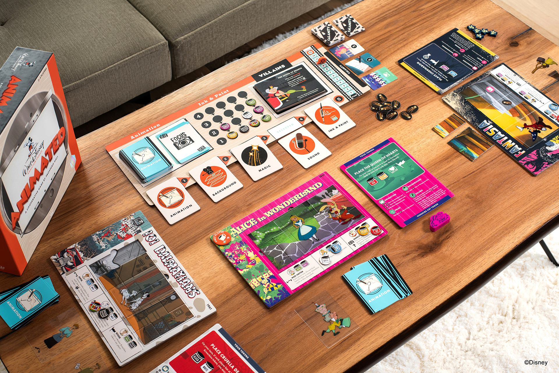 Disney Animated Tabletop Game Challenges Groups to Design Classic ...